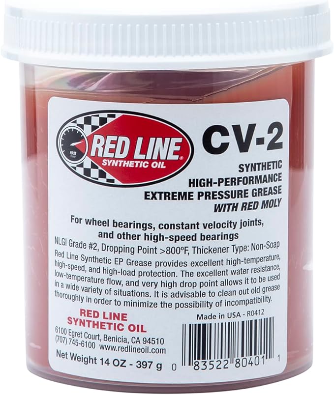 REDLINE CV-2 CV axle grease – BOE Fabrication