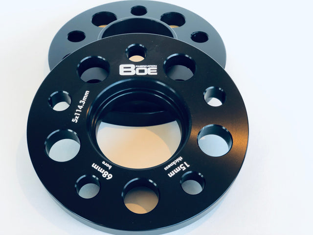 Evora/ Emira Wheel Spacers 6 & 15mm – BOE Fabrication